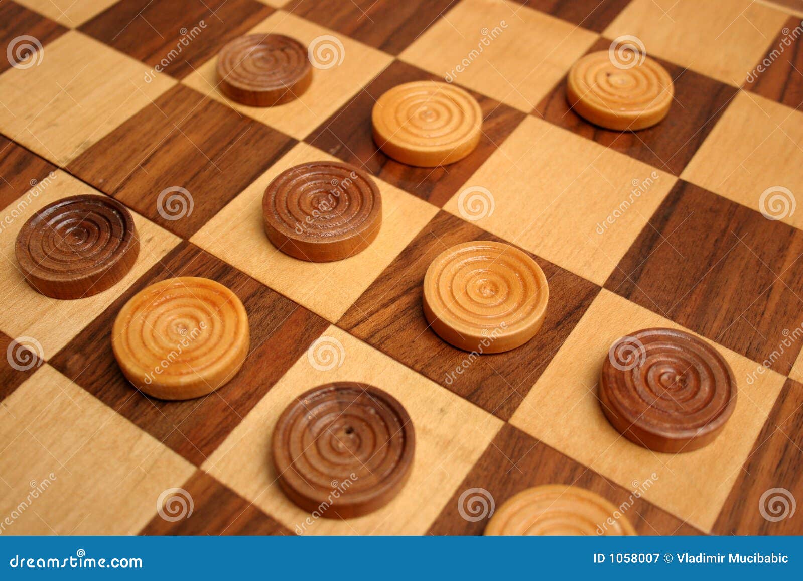 Checkers stock image. Image of players, compete, fighting - 1058007