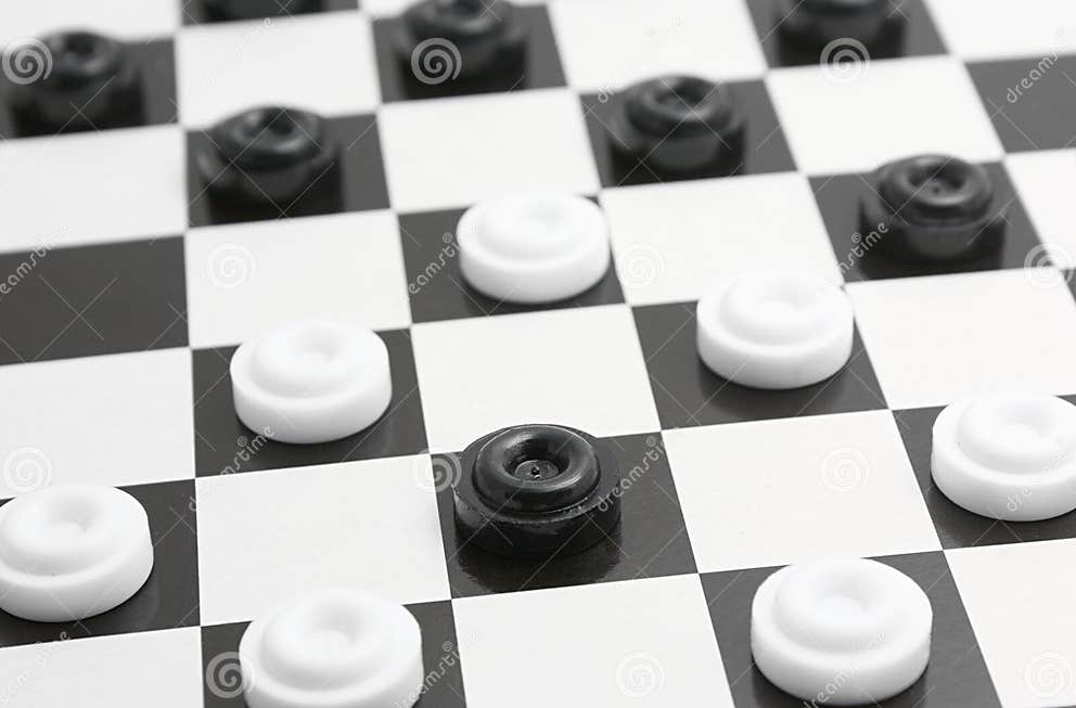Checkers stock photo. Image of chess, counter, chip, game - 15179124