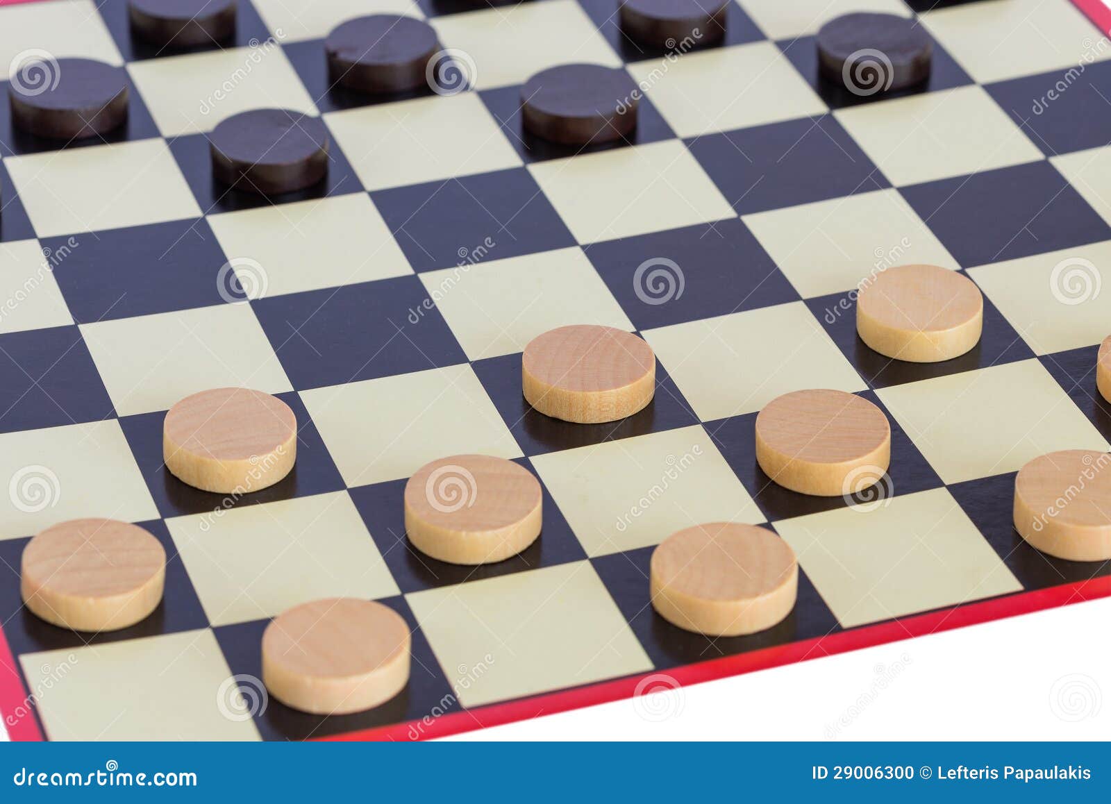 Checkers board game stock photo. Image of disc, design - 29006300