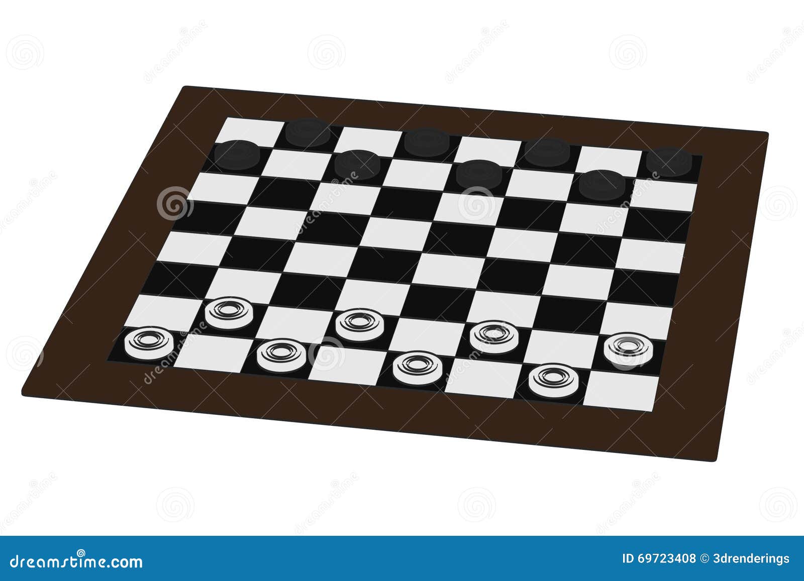 Checkers stock illustration. Illustration of party, cartoon - 69723408
