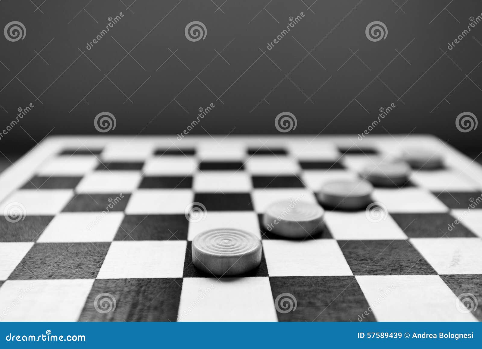 Checkers game stock image. Image of checkers, empty, piece - 57589439