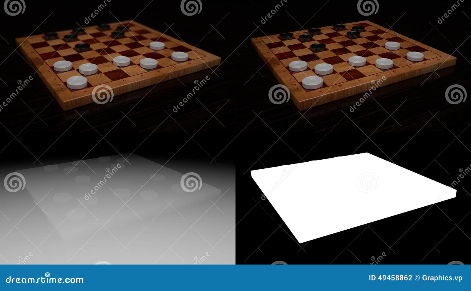 Checkers Game Icon Illustration Cartoon | CartoonDealer.com #117149907
