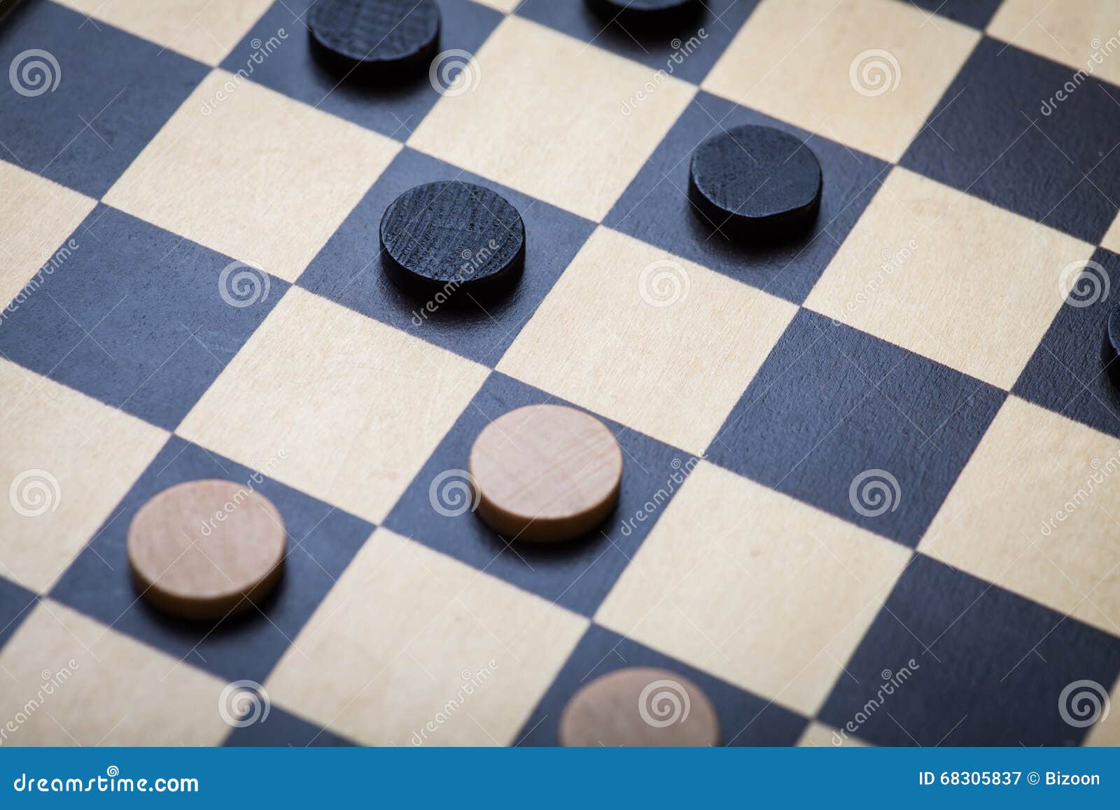 Checkers game detail stock image. Image of chequered - 68305837