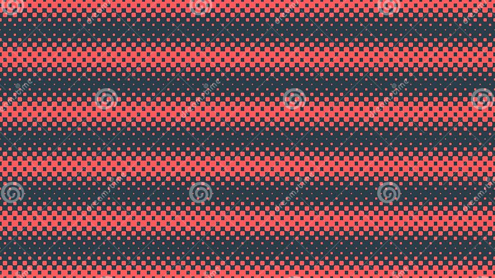 Checkers Halftone Pattern Vector Horizontal Lines Modern Red Abstract ...