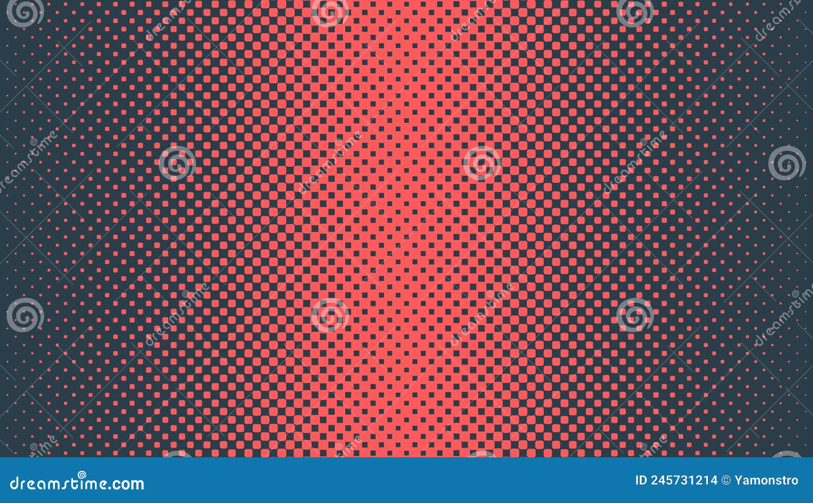 Checkers Halftone Pattern Vector Vertical Border Red Blue Abstract ...