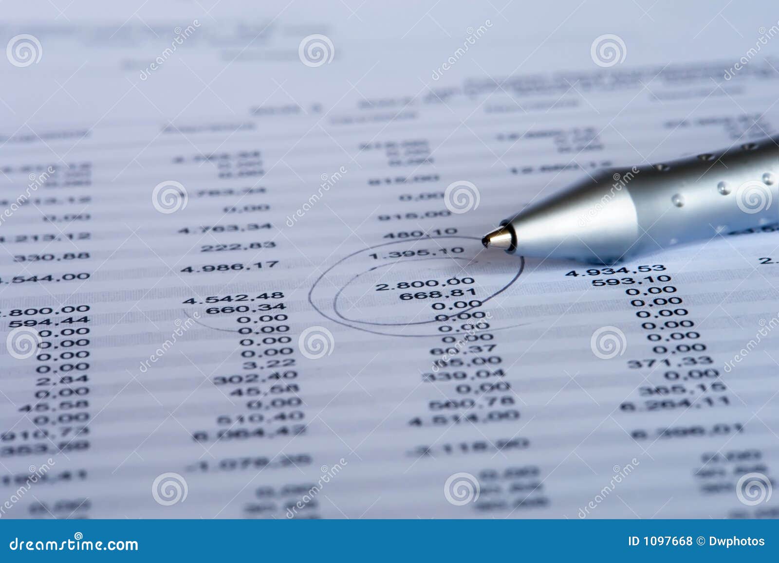 Checking balance stock photo. Image of budget, balance - 1097668