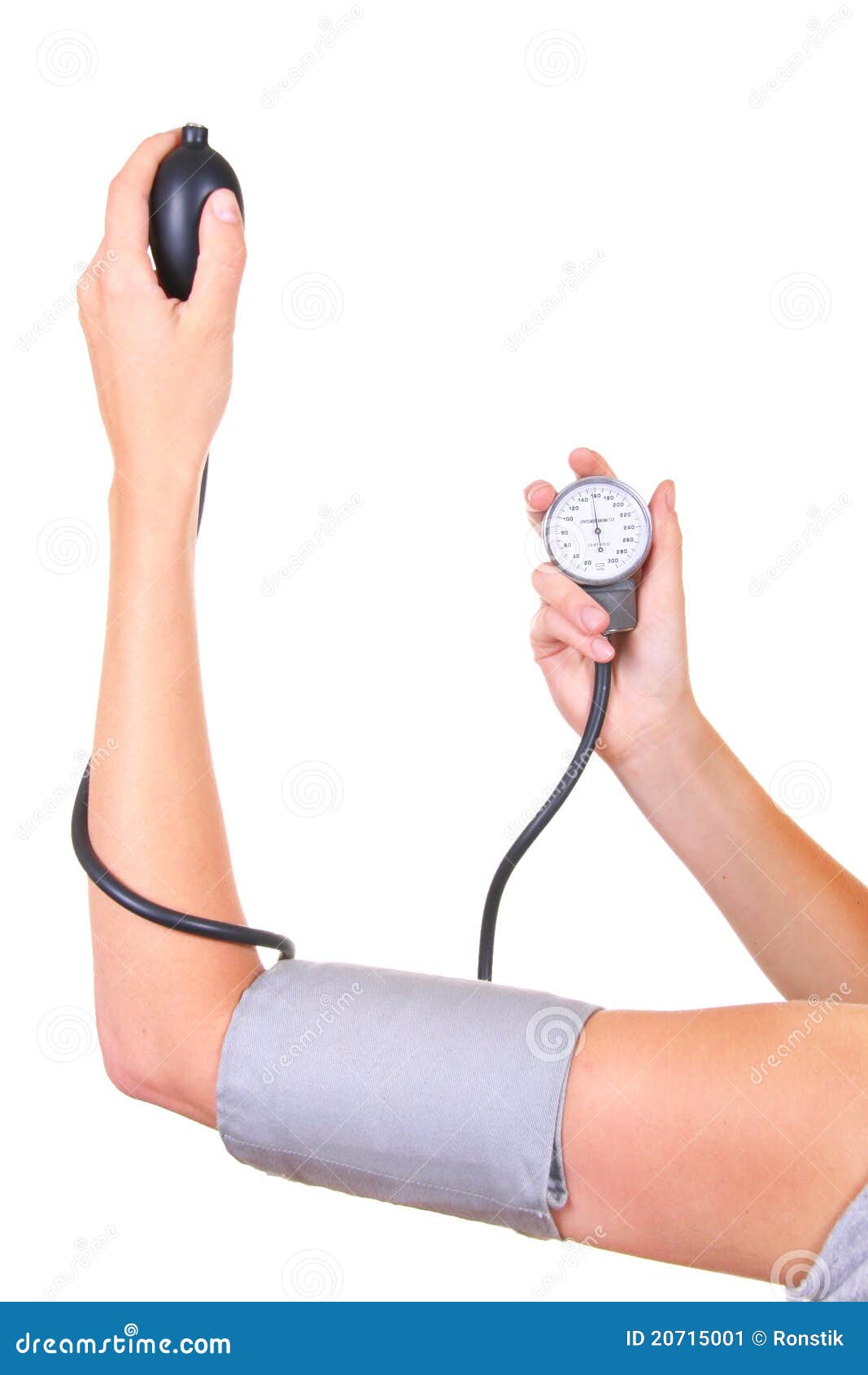 Checking blood pressure stock image. Image of diastolic - 20715001
