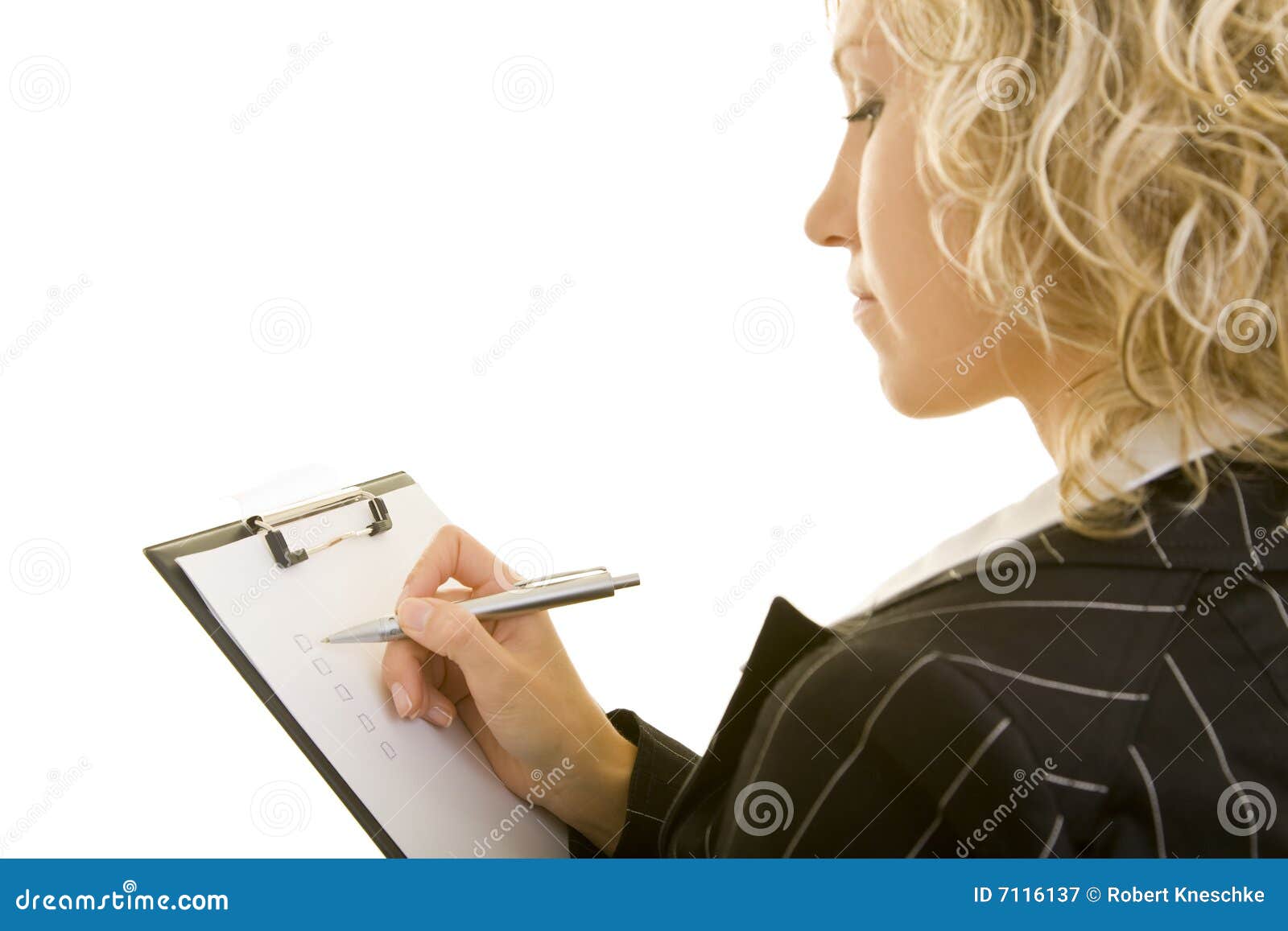 Checking Boxes on a Clipboard Stock Image - Image of control, checklist ...