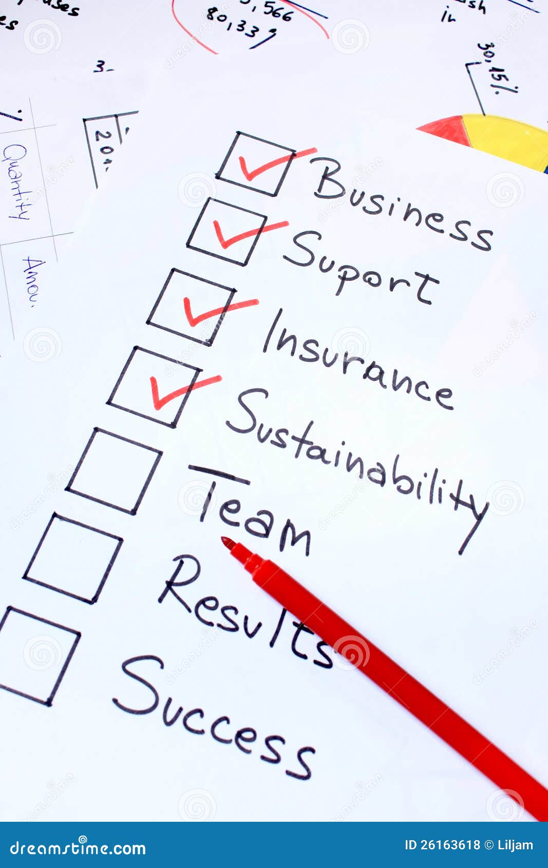Checking business concepts stock photo. Image of questionnaire - 26163618