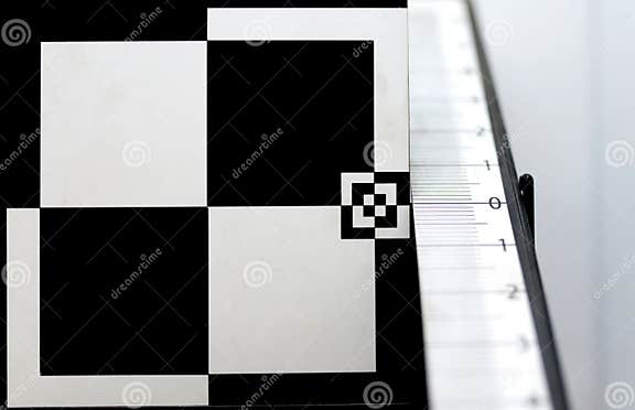 Checking camera lens stock image. Image of calibrator - 61192215