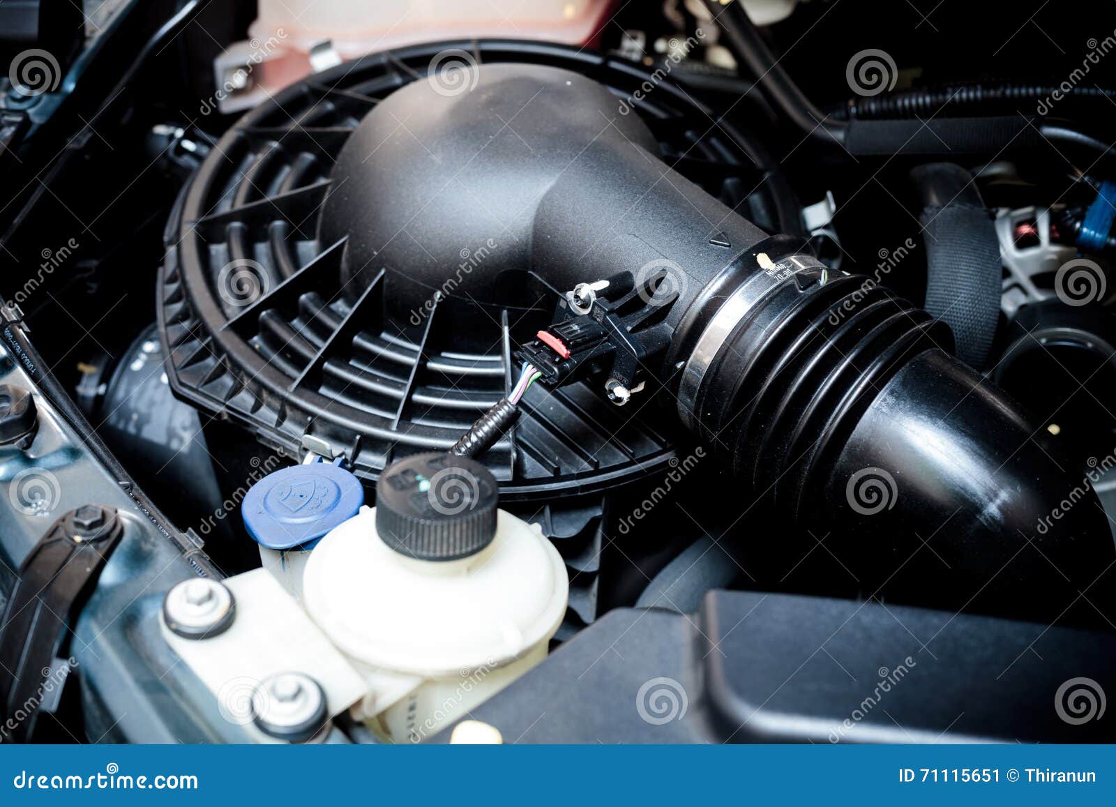 Checking Car Engine and Auto Repair Stock Image - Image of form ...