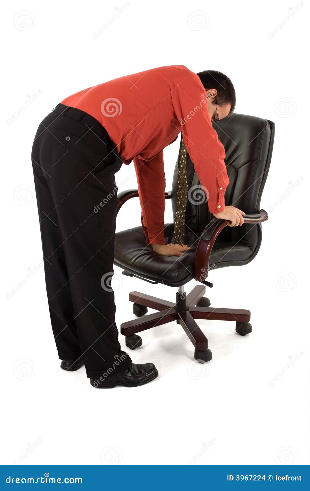 Checking the chair stock photo. Image of safety, furniture - 3967224