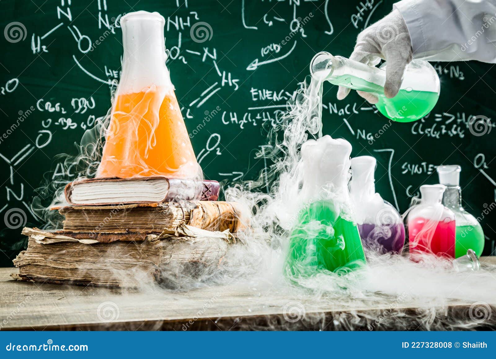 Checking the Chemical Formula in Laboratory. Practical Chemistry ...