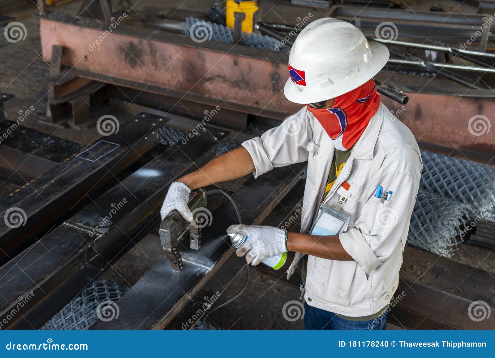 Checking Defect in Welded with Process Magnetic Particle TestingMT ...