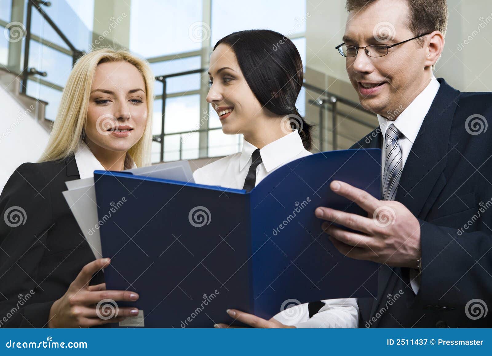 Checking documents stock image. Image of modern, news - 2511437