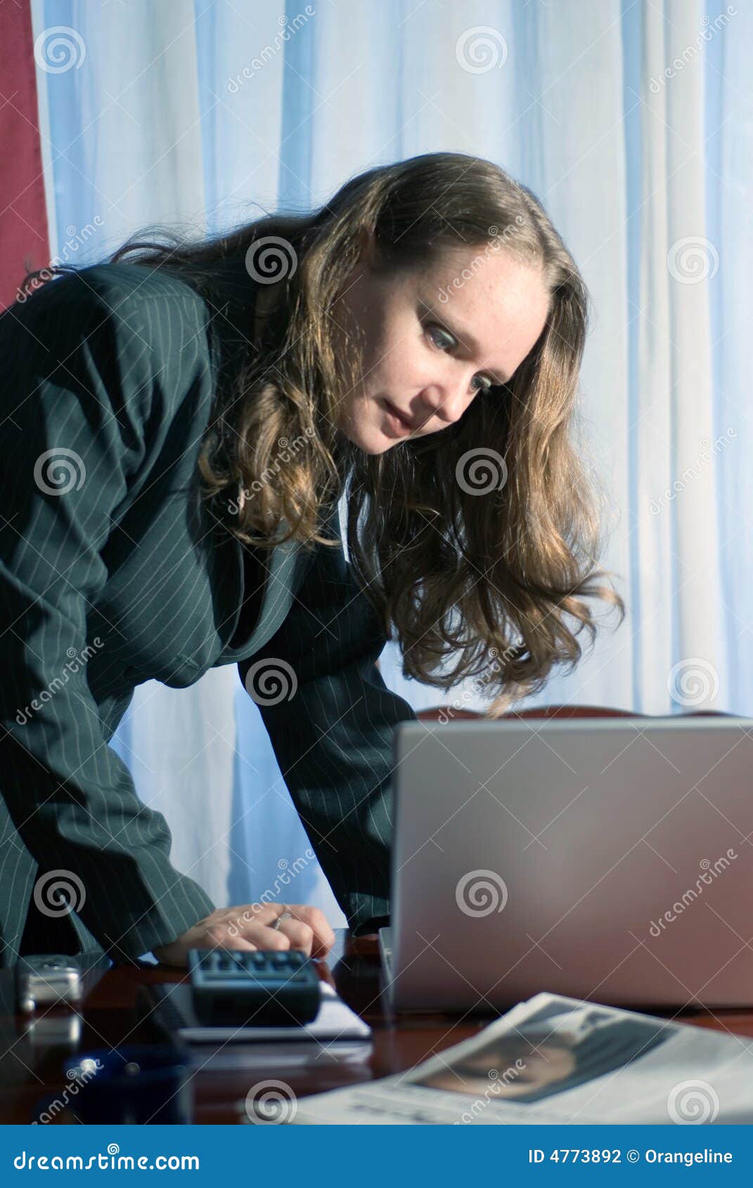 Checking Email stock photo. Image of caucasian, technology - 4773892