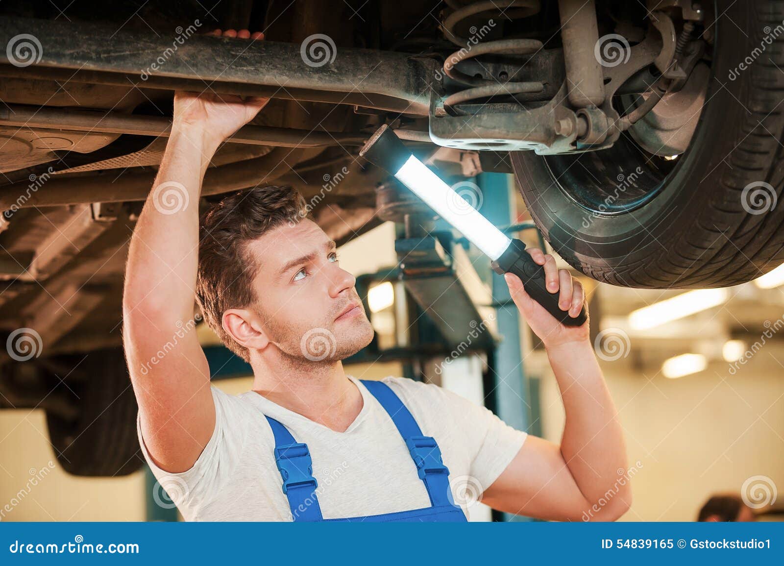 Checking Every Detail for Defects. Stock Image - Image of occupation ...