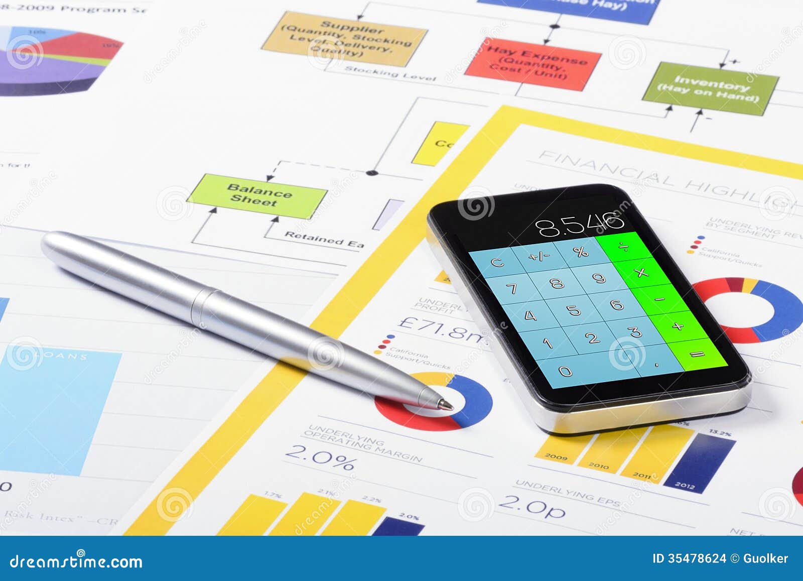 Checking figures stock photo. Image of finance, office - 35478624