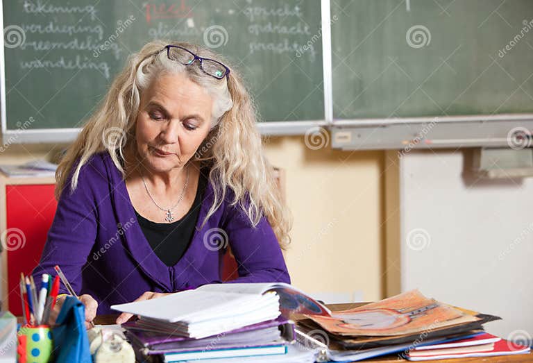 Checking homework stock photo. Image of work, writing - 16677510