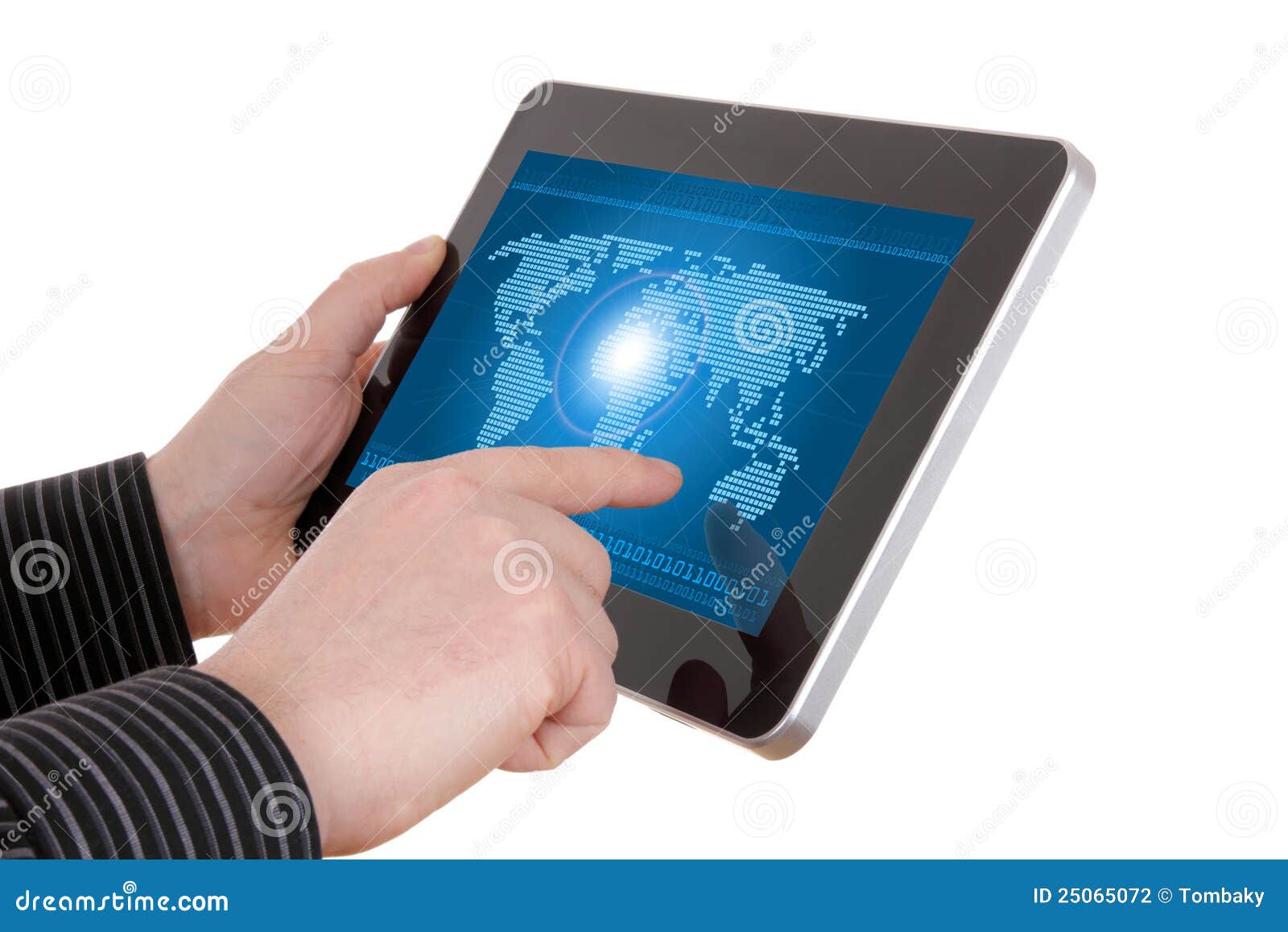 Checking the Internet Coverage Stock Photo - Image of communication ...