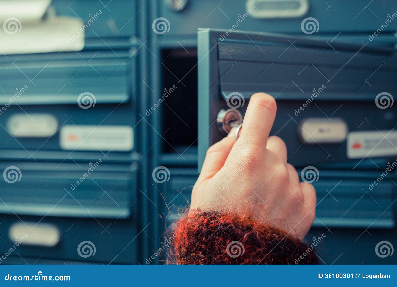 Checking for mail stock image. Image of letters, communication - 38100301