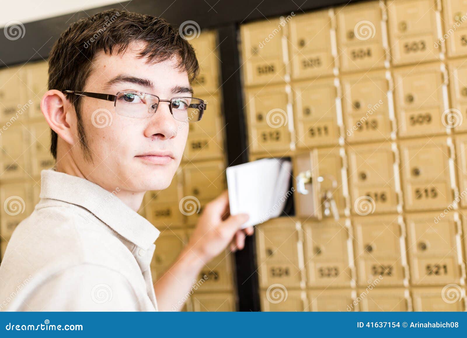 Checking mail stock photo. Image of boxes, keys, youth - 41637154