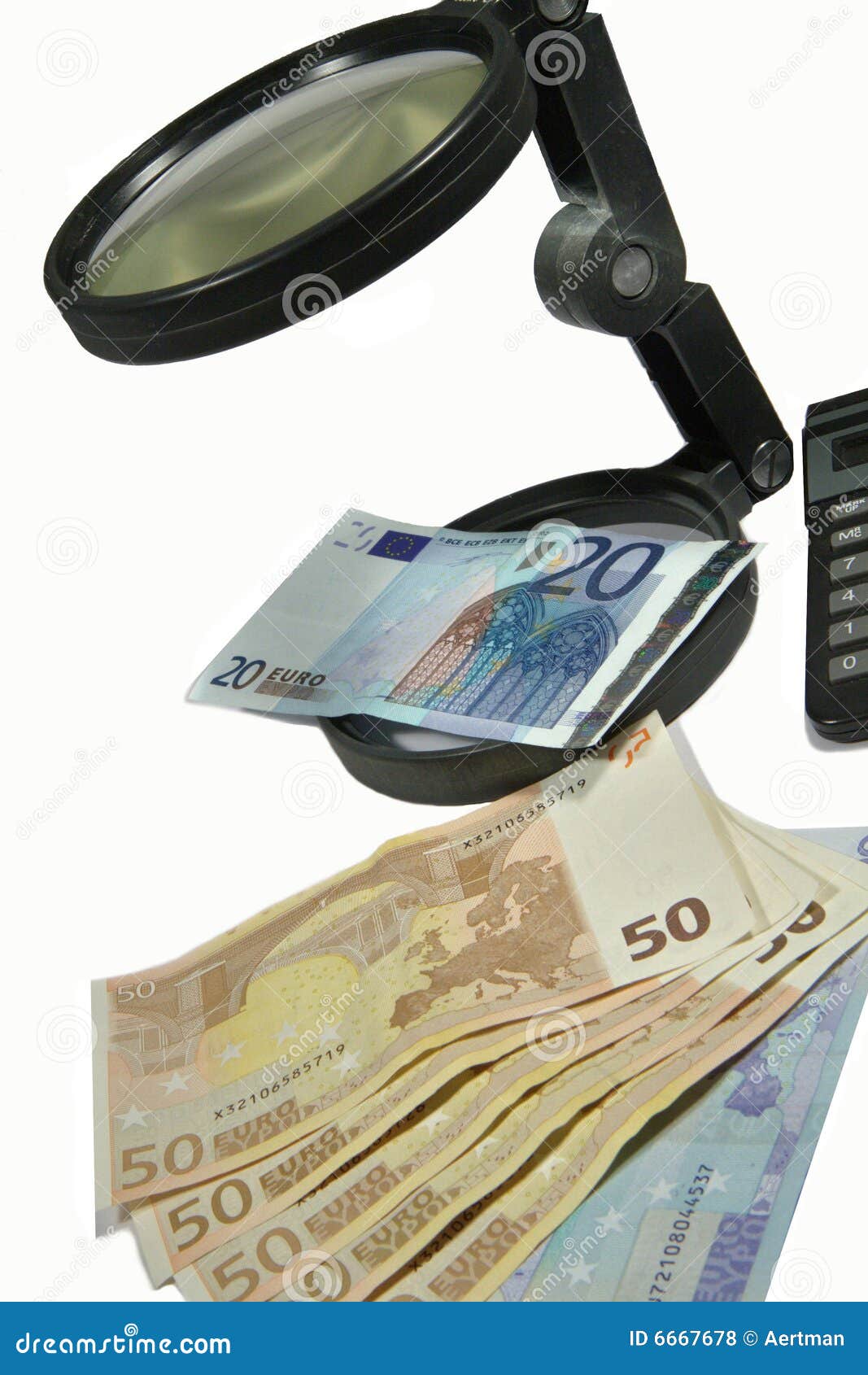 Checking money stock photo. Image of calculator, bank - 6667678