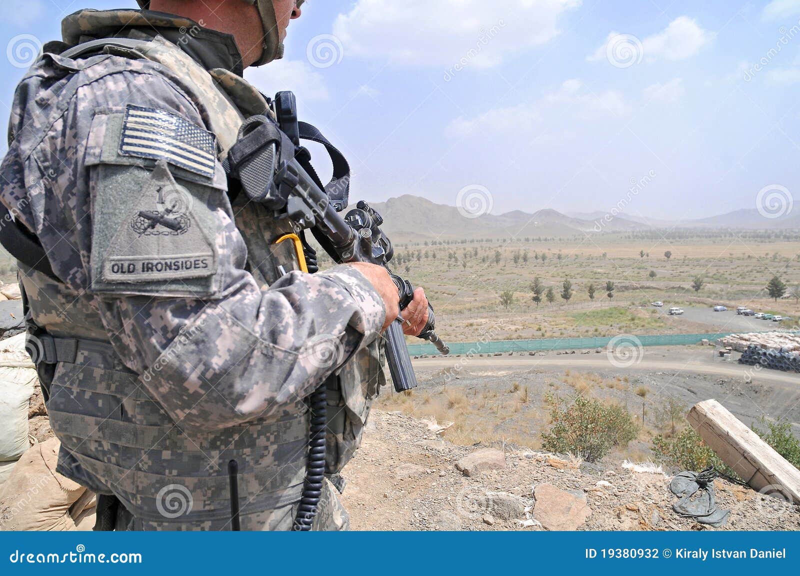 Checking/observation Point on the Afghan Border 6 Editorial Photography ...