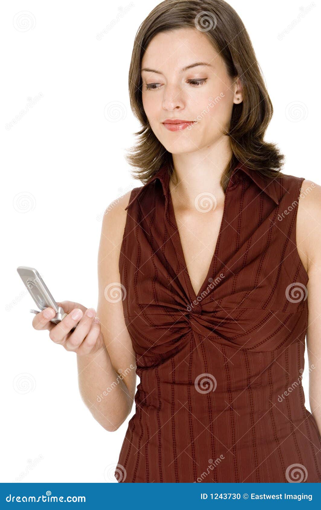 Checking Phone stock photo. Image of phone, professional - 1243730