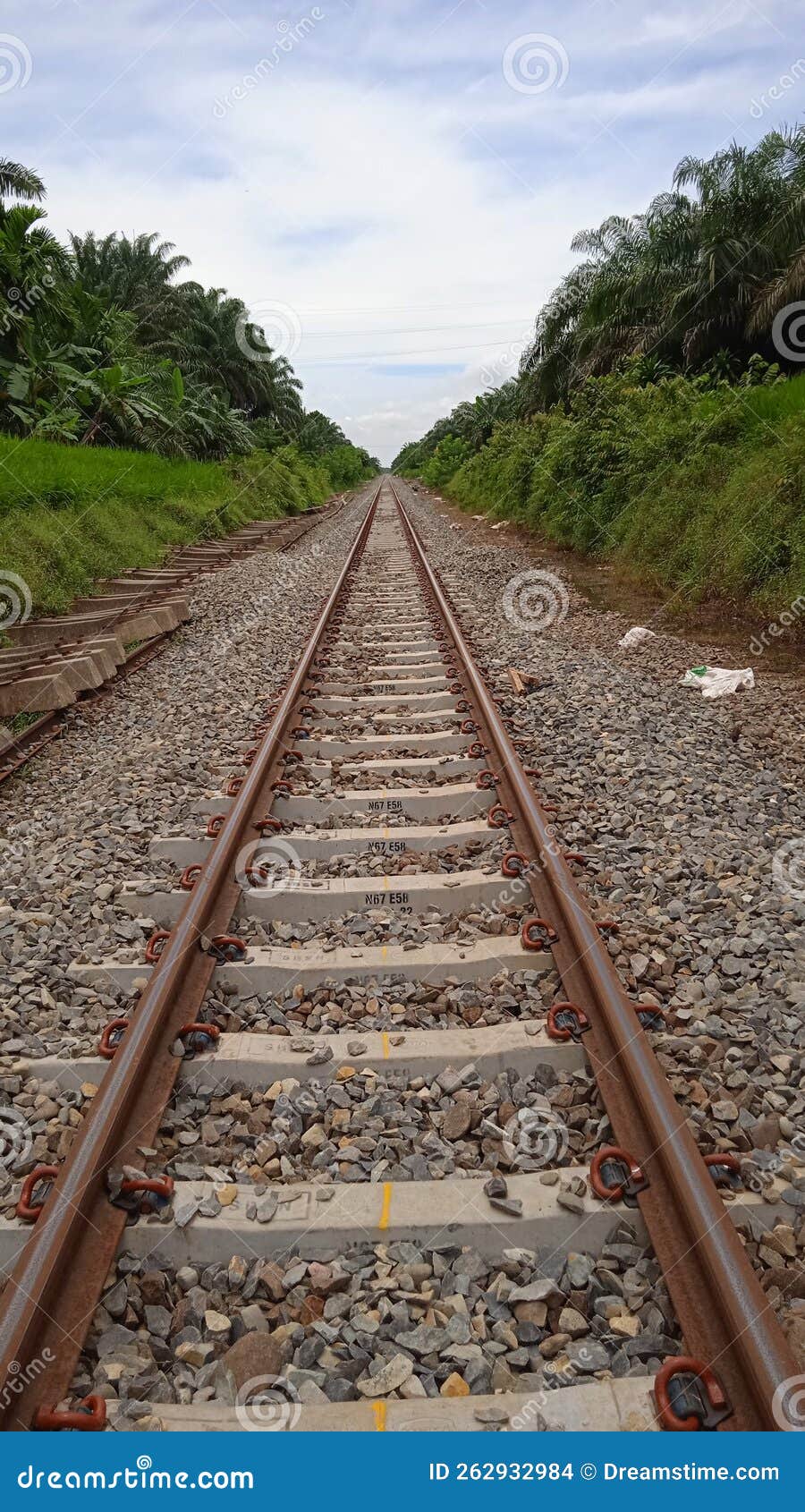 Checking of railroad stock photo. Image of checking - 262932984