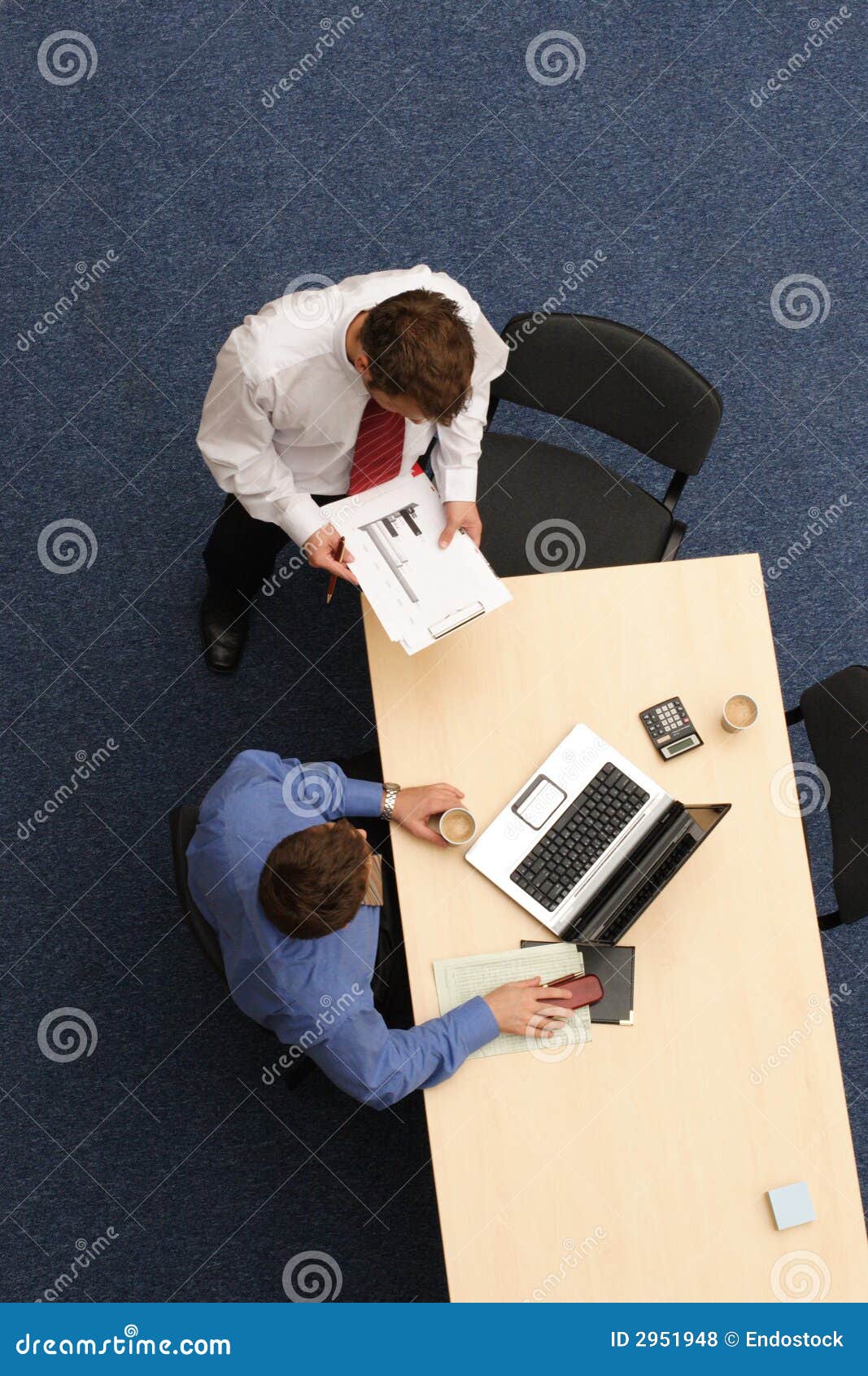 Checking results stock photo. Image of discuss, charts - 2951948