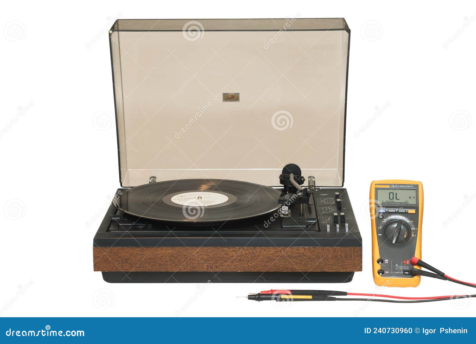 Checking and Setting Up a Vinyl Record Player Stock Photo - Image of ...