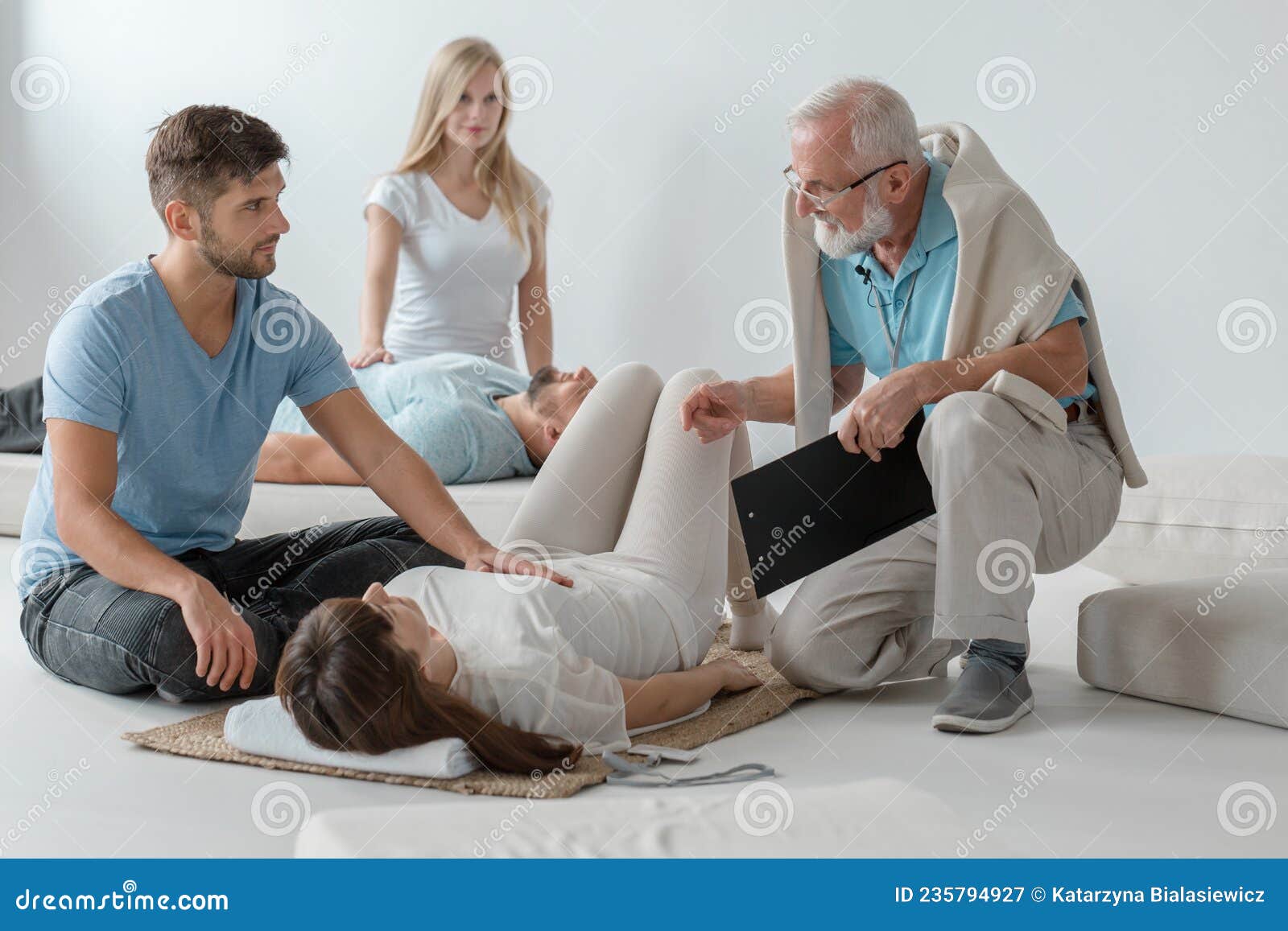 Checking the students stock image. Image of chakra, reiki - 235794927