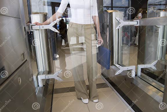 Checking of the ticket stock image. Image of security - 2904007