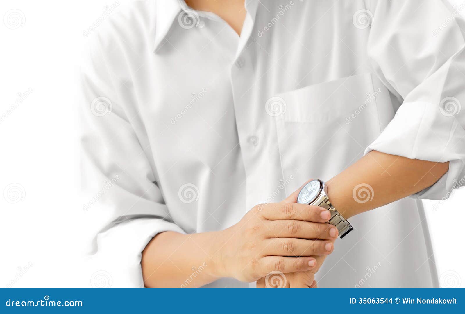 Checking time stock photo. Image of time, white, checking - 35063544