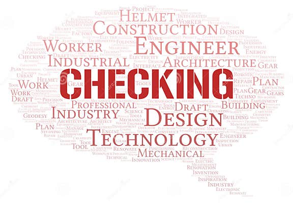 Checking Typography Word Cloud Create with the Text only Stock ...