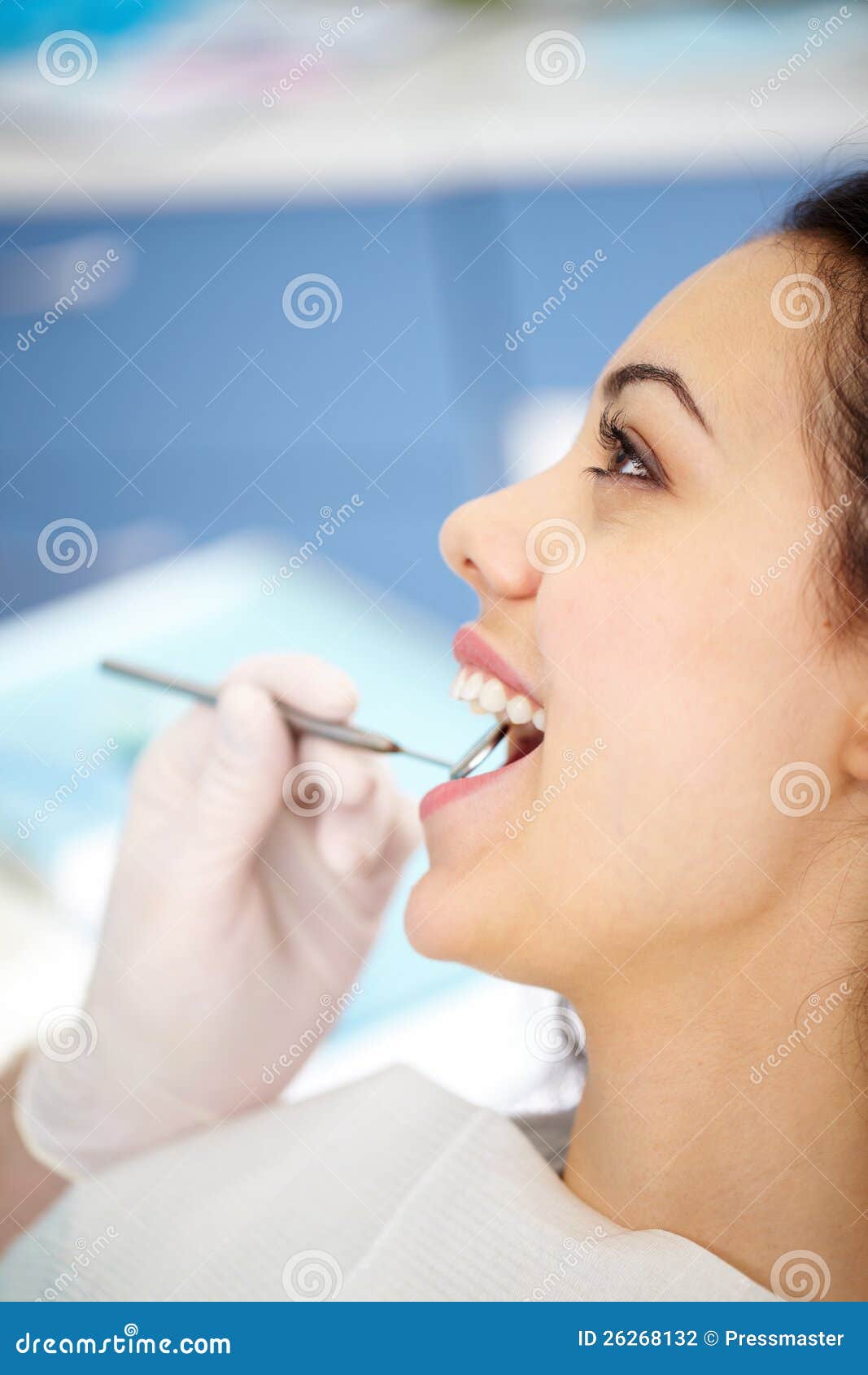 Checking up teeth stock photo. Image of beautiful, mouth - 26268132