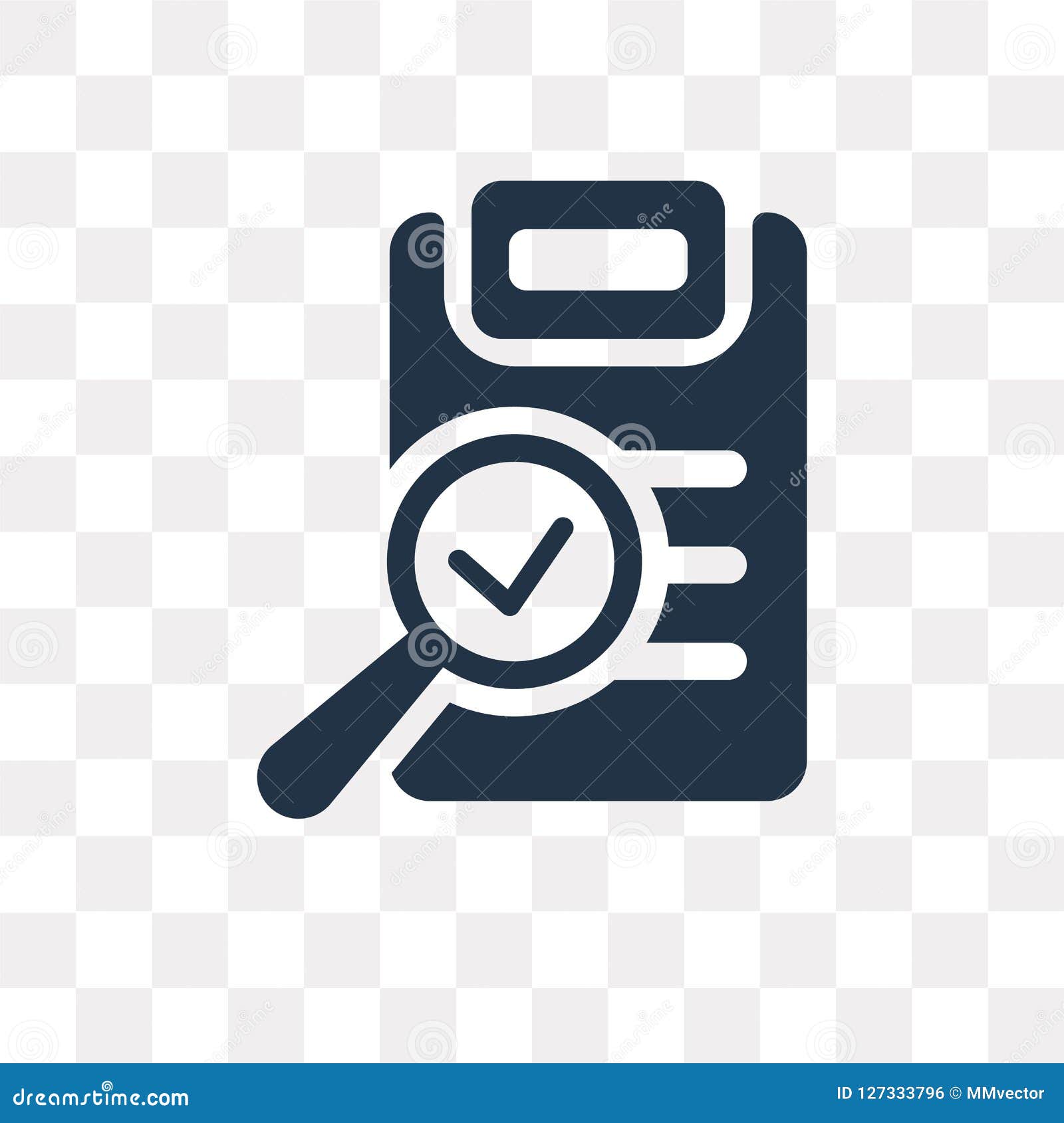 Checking Vector Icon Isolated on Transparent Background, Checking ...