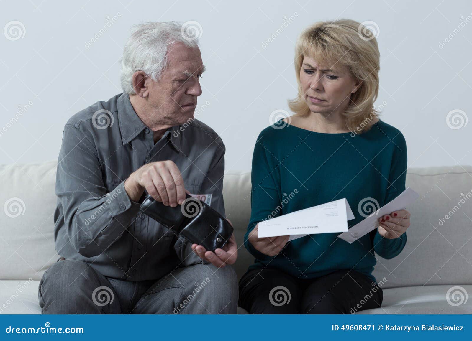 Checking wallet stock image. Image of marriage, elderly - 49608471