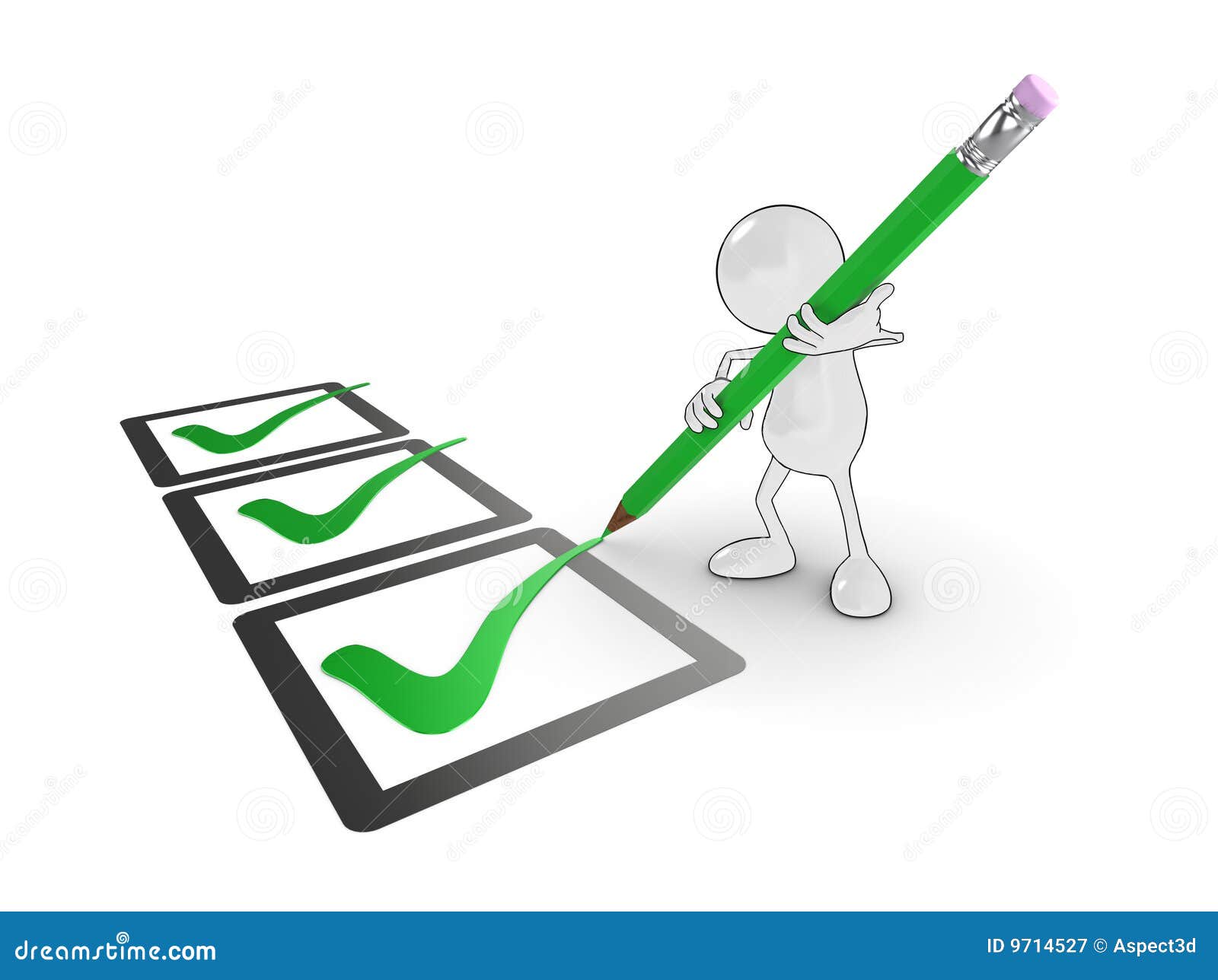 Checklist stock illustration. Illustration of isolated - 9714527