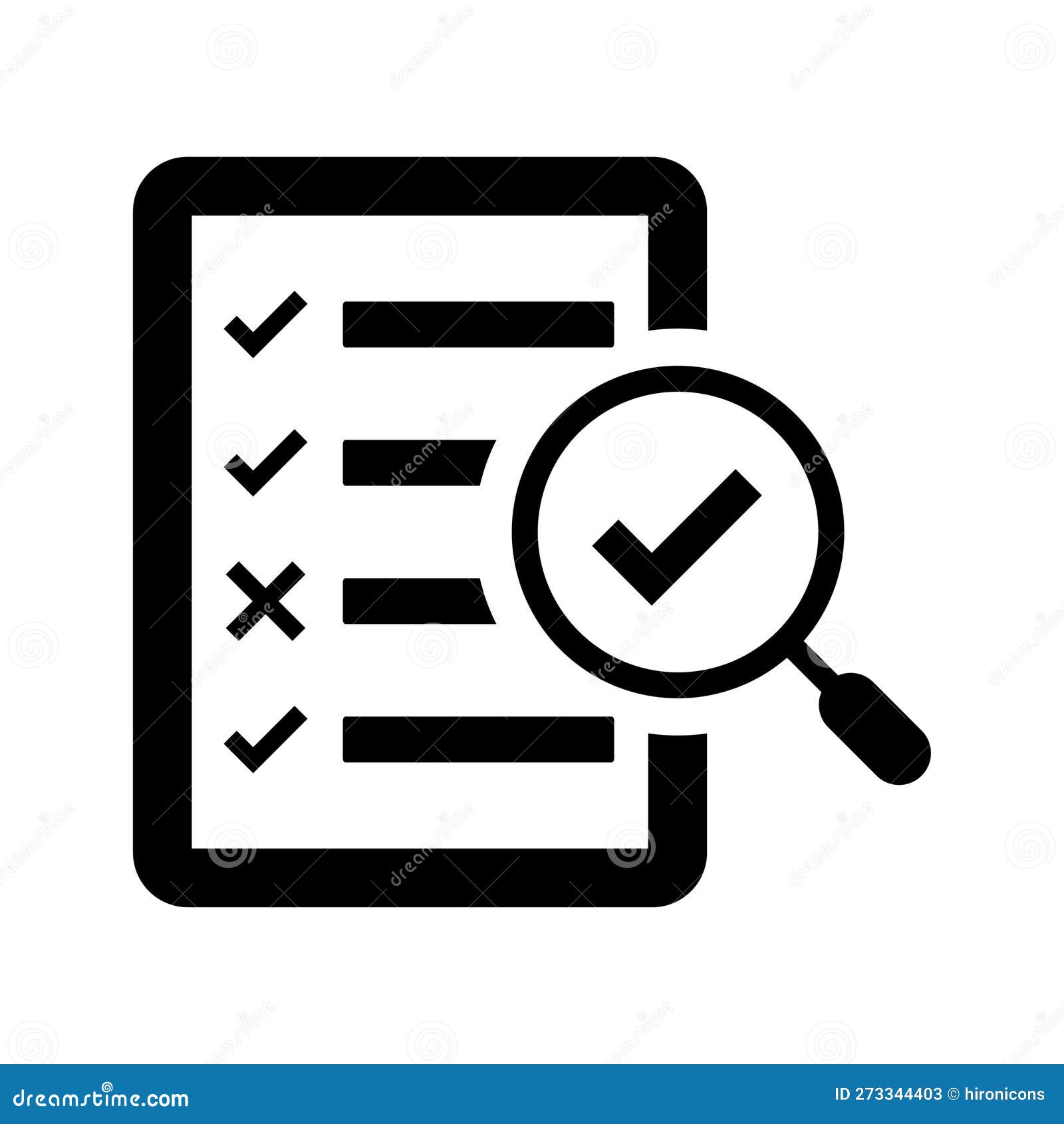 Checklist, Audit Test Icon. Outline Design Royalty-Free Stock ...