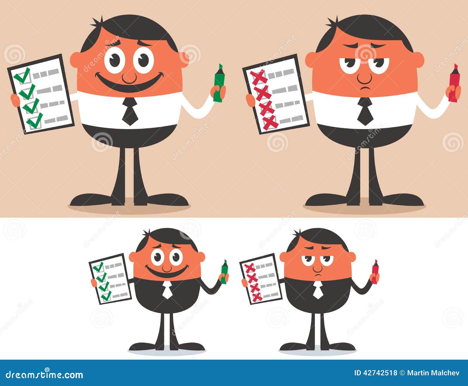 Inspection Checklist Cartoons, Illustrations & Vector Stock Images ...