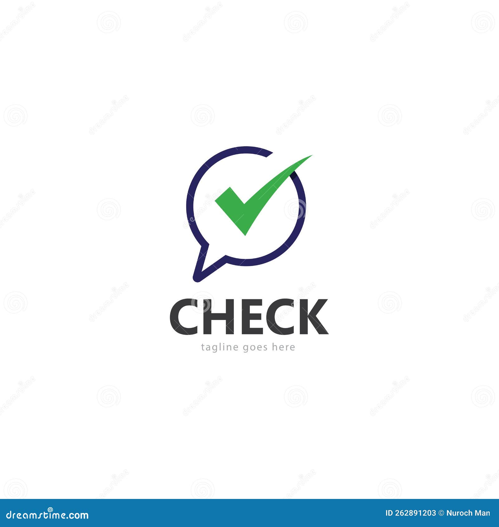 Checklist Check Mark Check Logo Template Vector. Stock Vector ...