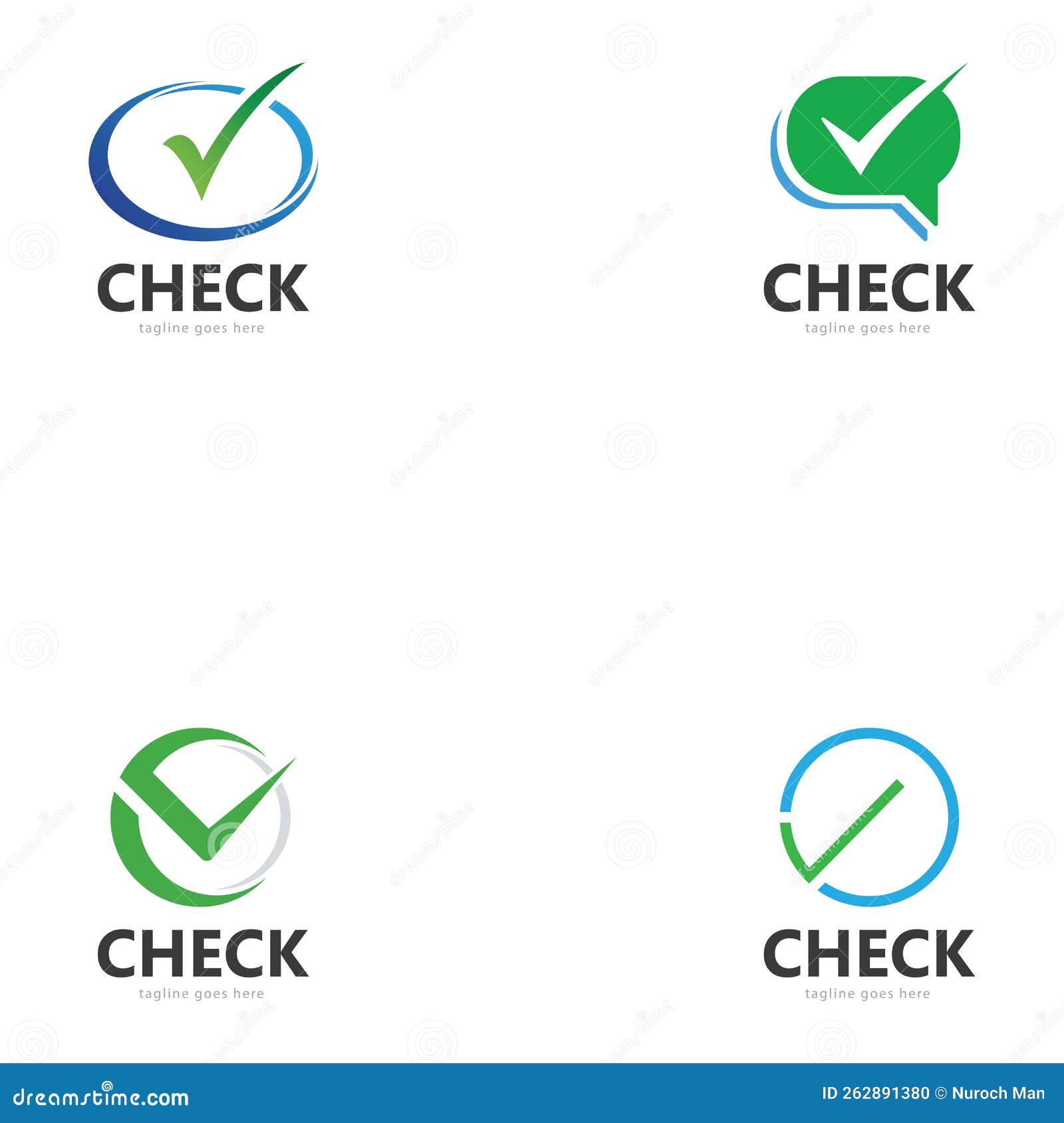 Checklist Check Mark Check Logo Template Vector. Stock Vector ...