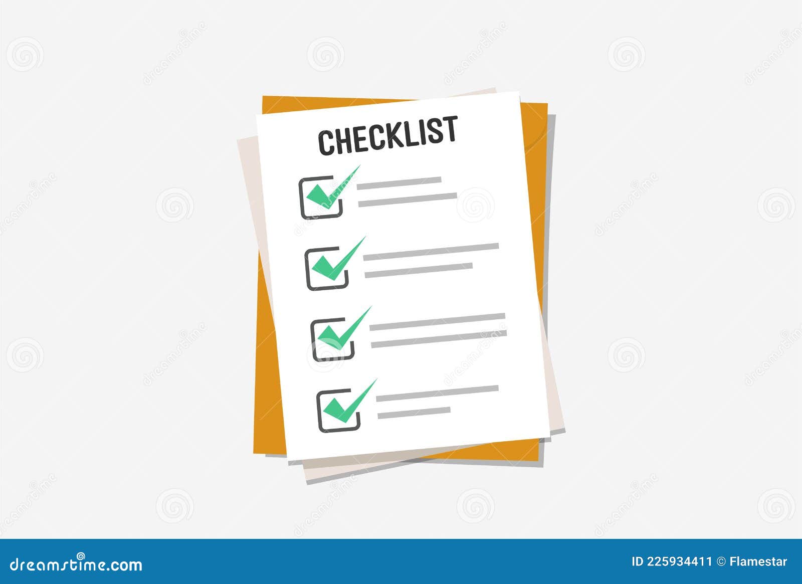 Checklist, Complete Tasks, To-do List, Exam Concepts. Premium Quality ...
