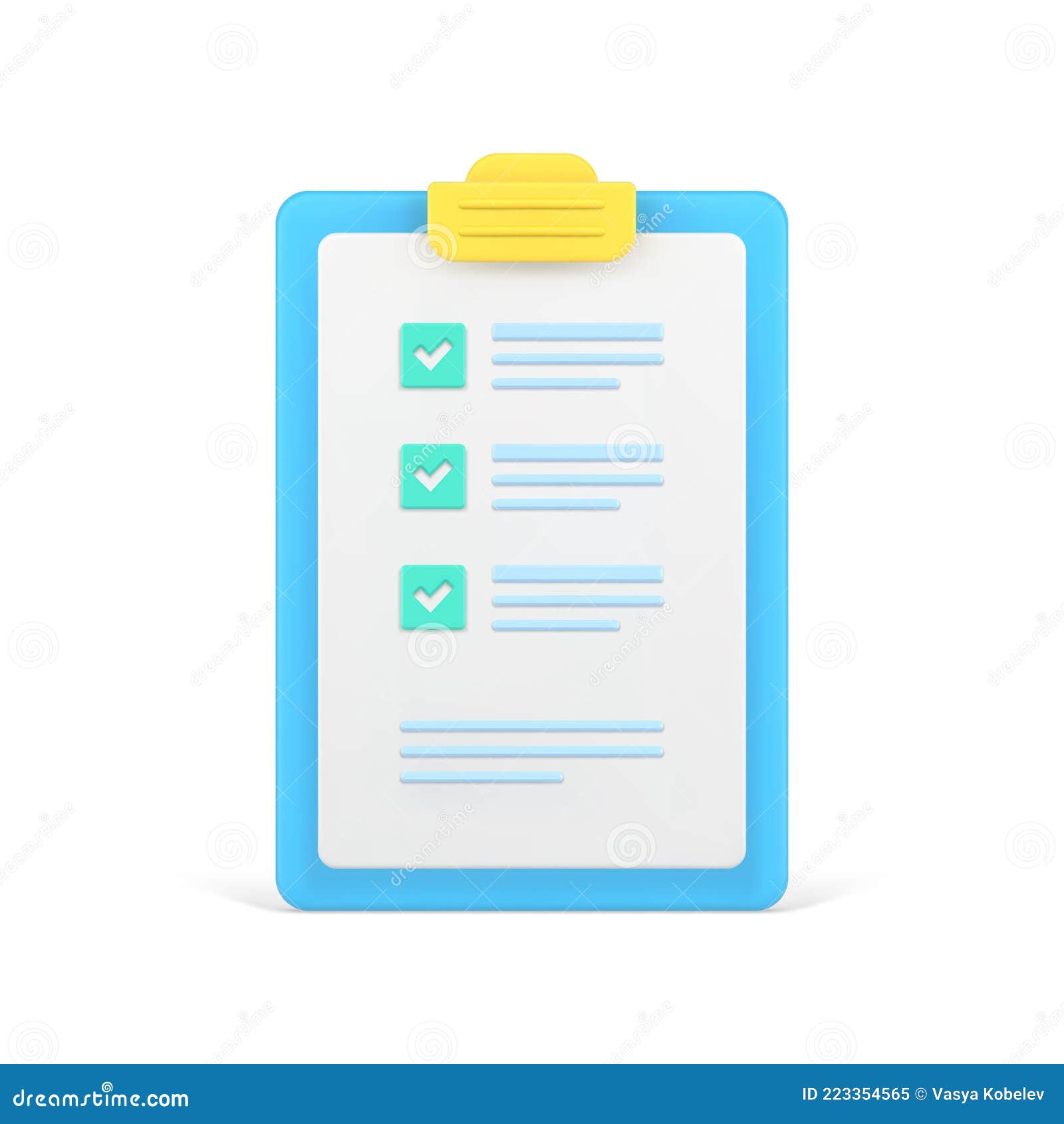 IQ Test Form On Computer Laptop Screen, Blur Business Background. 3d ...