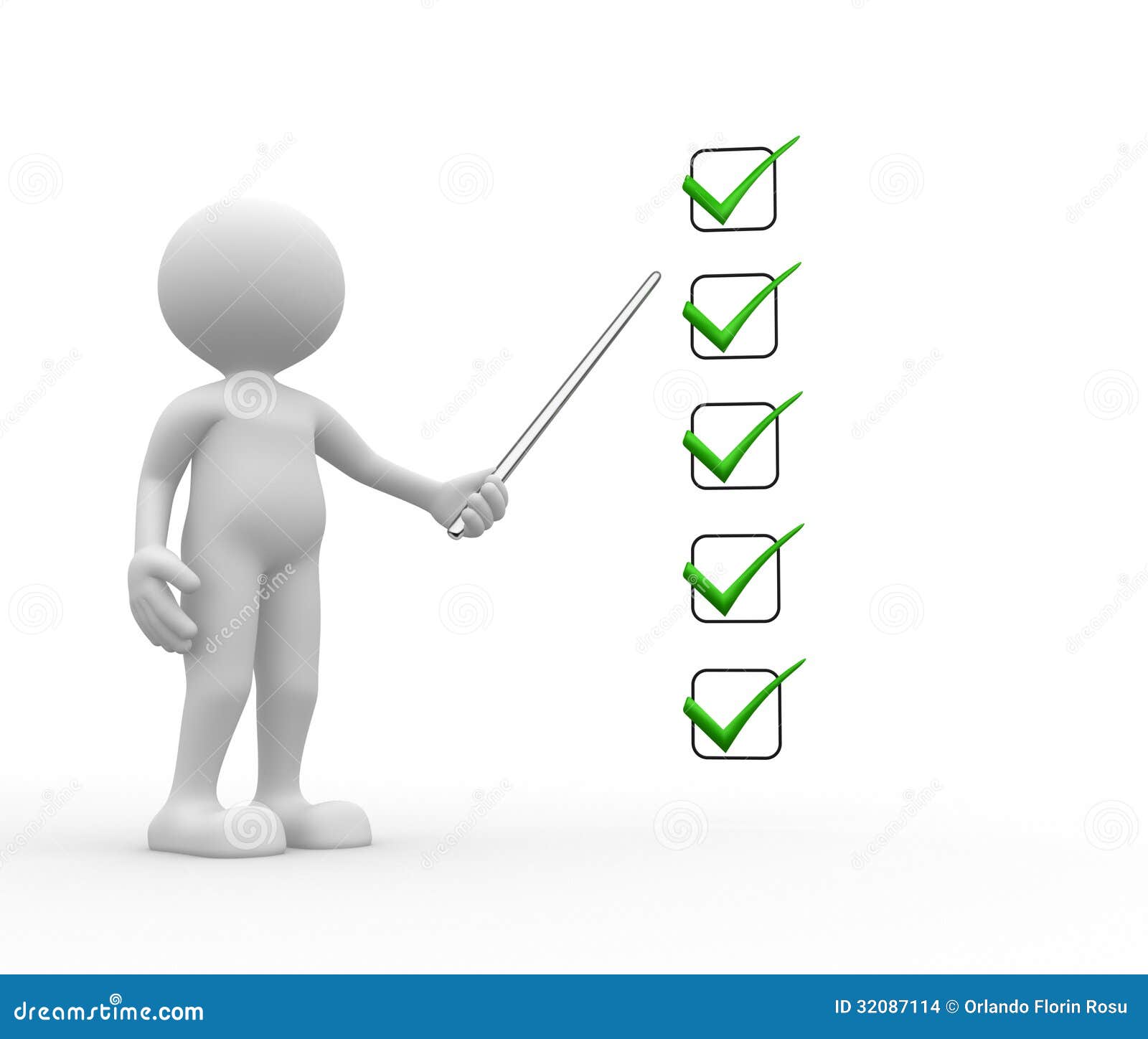 Checklist Stock Images - Image: 32087114