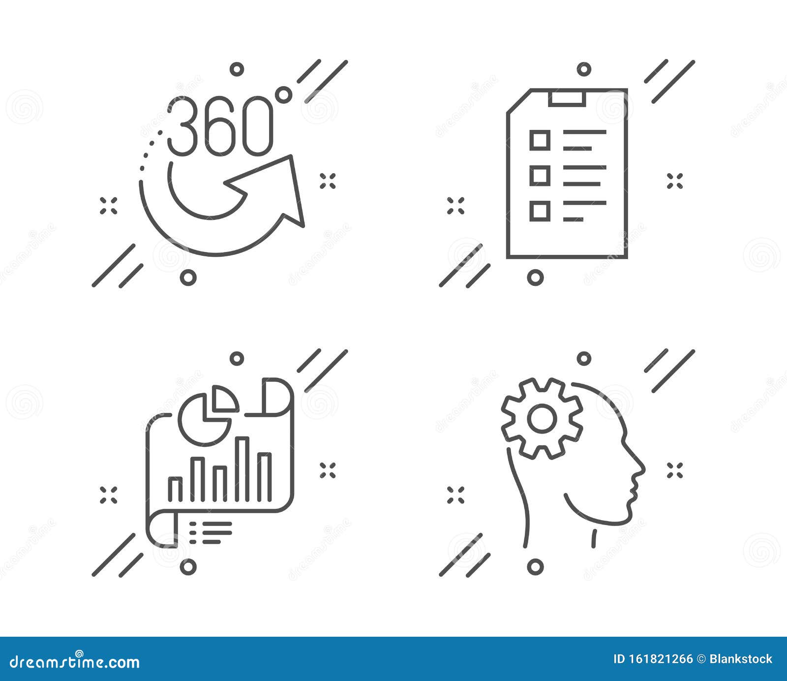 Engineering, Checklist And Document Icons. Dot Plot Sign. Construction ...