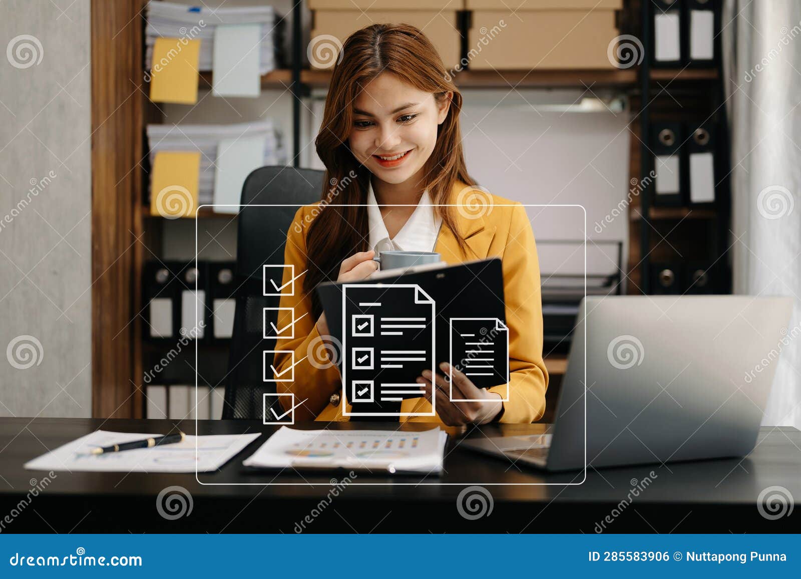 Checklist and Filling Survey Form Online. Document Management System ...