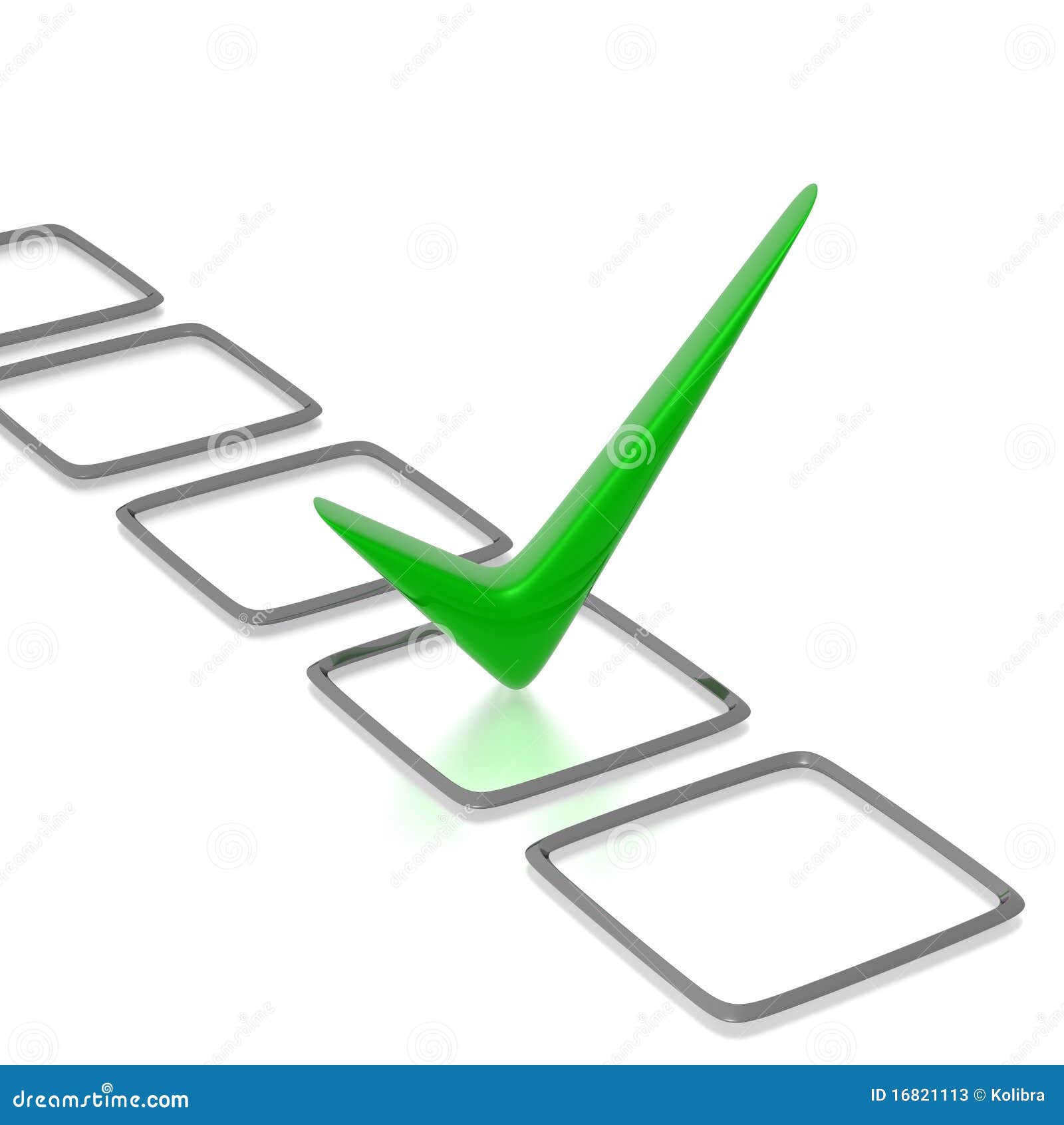 Checklist with green check stock illustration. Illustration of confirm ...
